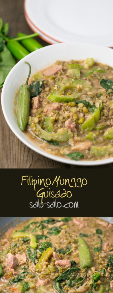 Munggo Guisado (Filipino Mung Bean Stew) - Salu Salo Recipes