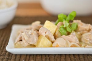 Coconut Chicken with Pineapple (Pininyahang Manok) - Salu Salo Recipes