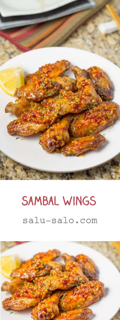 Sambal Wings - Salu Salo Recipes