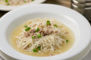 Misua Soup with Ground Pork - Salu Salo Recipes