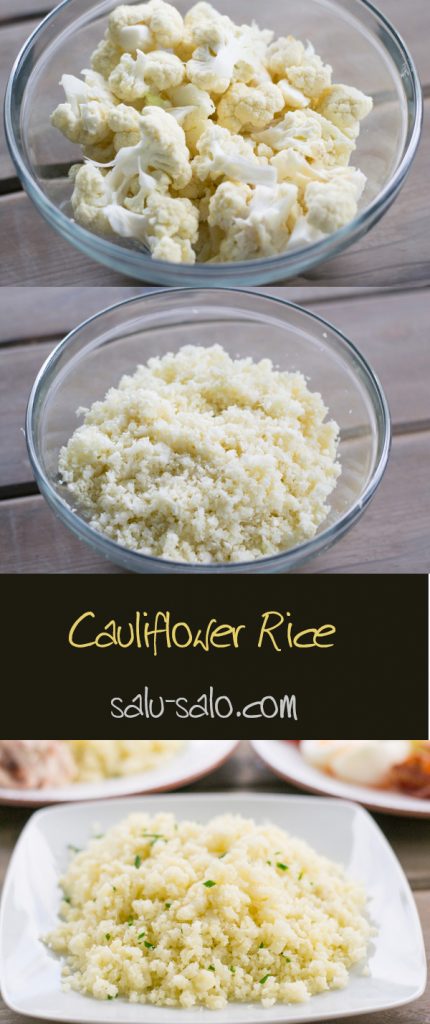 Cauliflower Rice - Salu Salo Recipes