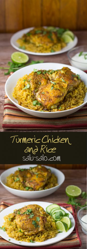 Turmeric Chicken and Rice - Salu Salo Recipes