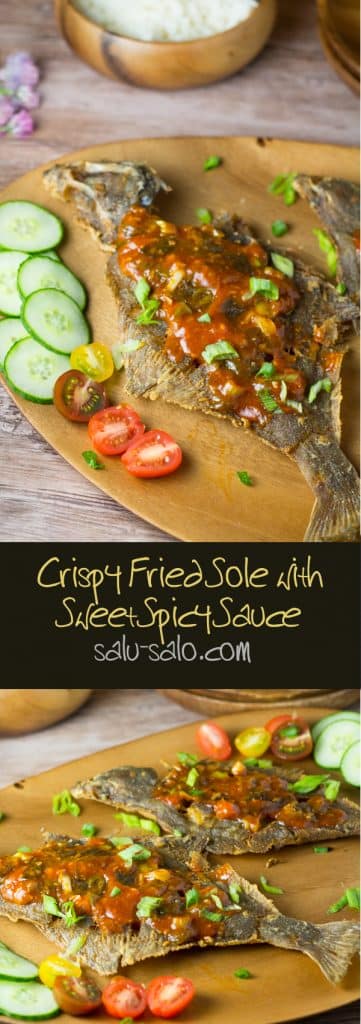 Crispy Fried Sole with Sweet Spicy Sauce - Salu Salo Recipes