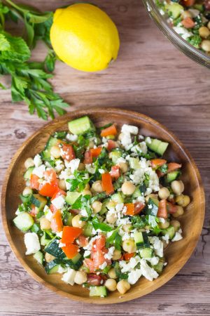 Middle Eastern Vegetable Salad - Salu Salo Recipes