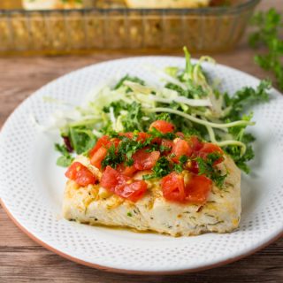 Lemon Garlic Halibut - Salu Salo Recipes