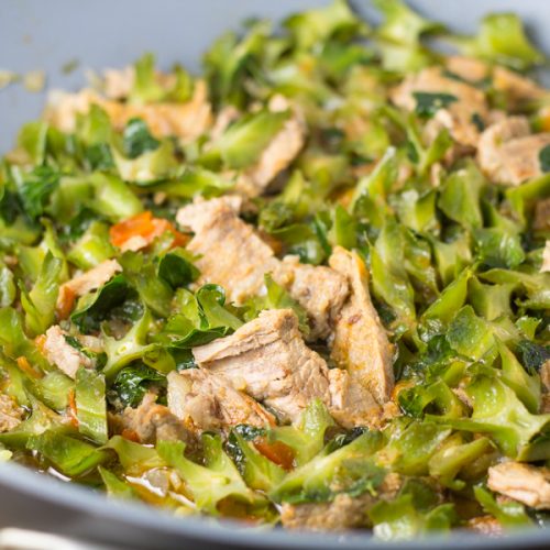 Pork and Winged Bean - Salu Salo Recipes