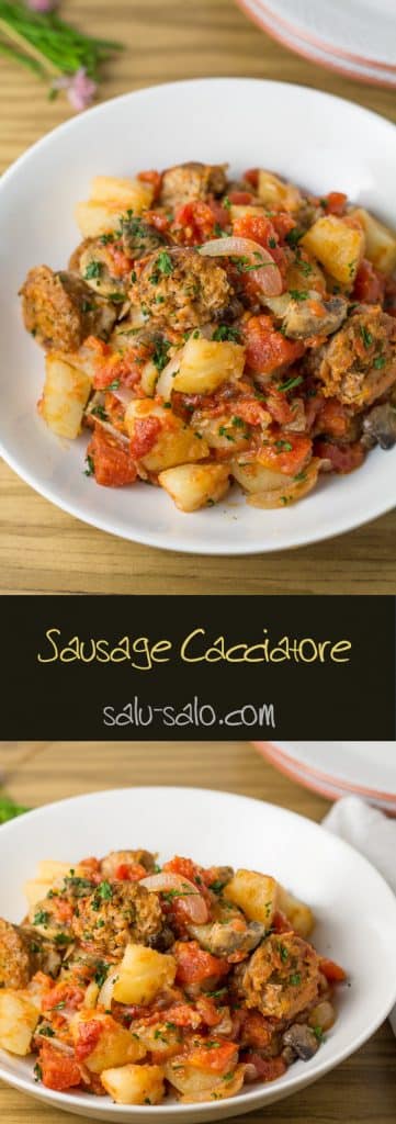 Sausage Cacciatore - Salu Salo Recipes