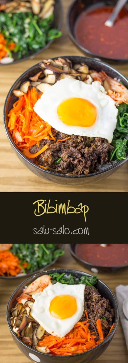 Bibimbap (Korean Rice Bowl) Recipe - Salu Salo Recipes