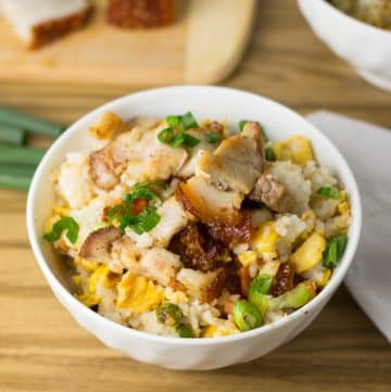 Lechon Fried Rice (Roasted Pork Fried Rice)- Salu Salo Recipes