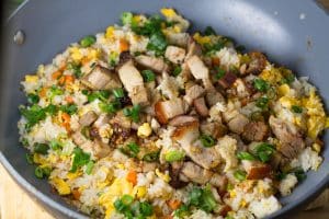Lechon Fried Rice (Roasted Pork Fried Rice)- Salu Salo Recipes