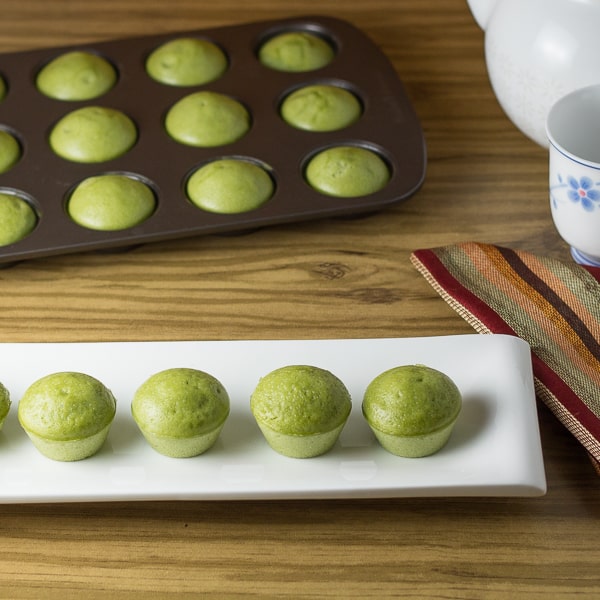 Matcha Green Tea Puto (Steamed Cake with Matcha) - Salu Salo Recipes