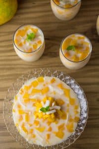 Coco-Mango Royale (Coconut and Mango Dessert) - Salu Salo Recipes