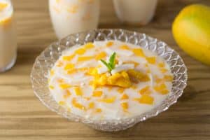 Coco-Mango Royale (Coconut and Mango Dessert) - Salu Salo Recipes
